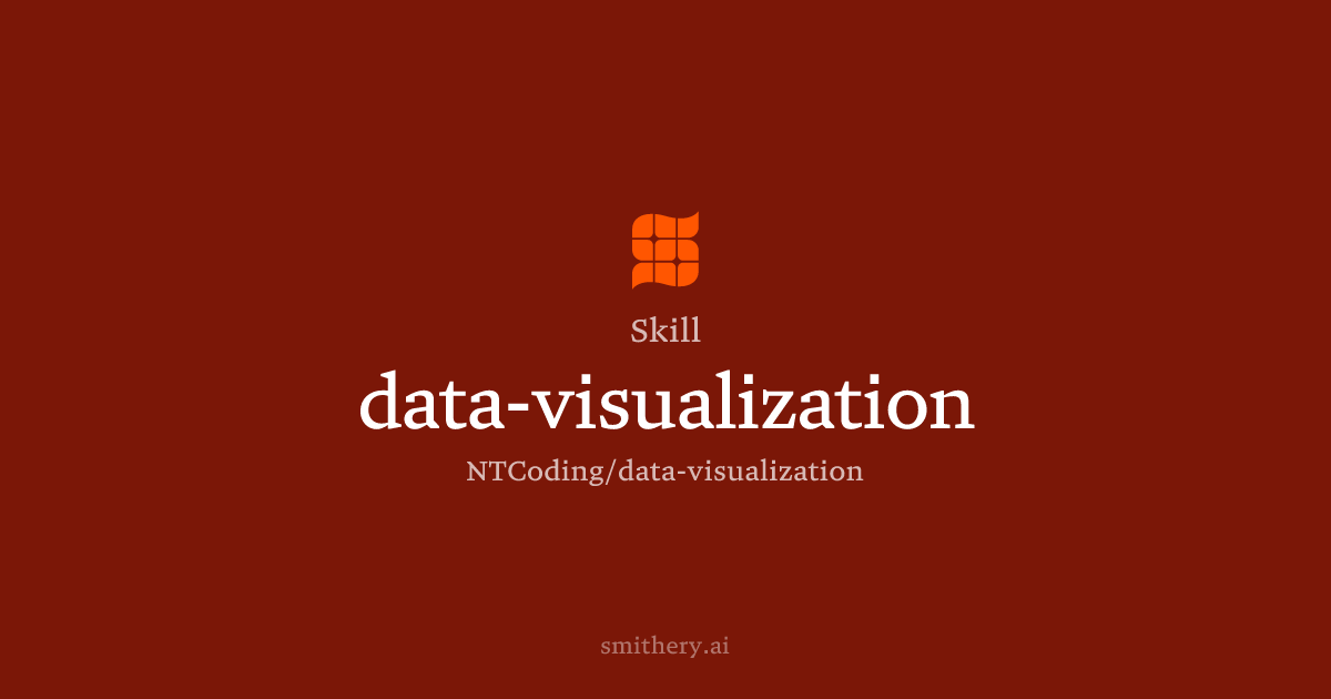 data-visualization - Skill | Smithery